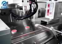 China 3.5kW Single Nozzle Gear Pump Cosmetic Cream Filling Machine AC220V 40-60pcs/min for sale