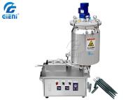 China Table Type Mascara Cosmetic Filling Machine Single Nozzle 15L Heating Tank for sale