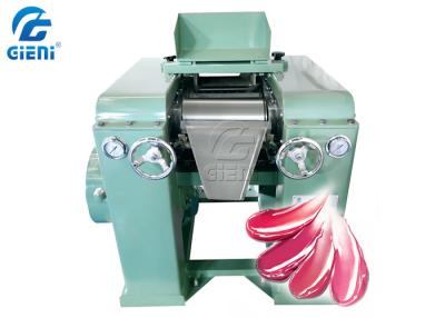 China Cosmetic Grinding Triple Roller Mill 30cm Length 78r/min with Dust Cover for sale