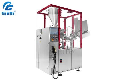China Automatic 5g Plastic Tube Filling and Sealing Machine 60pcs/min for Lip Cream for sale