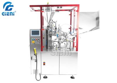 China 1.5kW Tube Filling and Sealing Machine 30ml Hand Gel Tube Filler Sealer 60ppm for sale