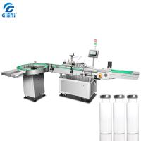 China Pharmaceutical Self Adhesive Labeling Machine For 20-90mm Glass Bottle for sale