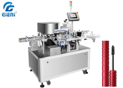 China Automatic 90PPM Tube Labeling Machine for Mascara Lipstick Cosmetic Containers JLB-815 for sale