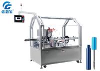 China Irregular Cylindrical Lip Gloss Tube Labeling Machine 60-90pcs/min Automated Tube Labeler for sale