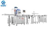 China Multi-Functional 4-Hole Hot Irrigation Production Line Cosmetic Filling Machine for sale