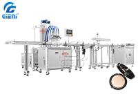 China 4-Head Linear Cold Hot Filling Machine for Skincare Lotion Shampoo 50L Tank for sale