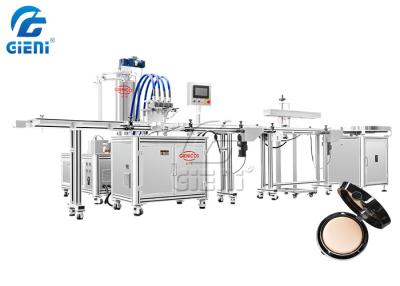 China 4-Head Linear Cold Hot Filling Machine for Skincare Lotion Shampoo 50L Tank for sale