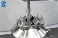 China 5L Lab Single Nozzle Facial Cream Lotion Cosmetic Filling Machine with Heating Stirring for sale