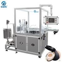 China Rotary Dual Color Air Cushion BB CC Cream Filling Machine 15L Tank 20ml Max Fill for sale