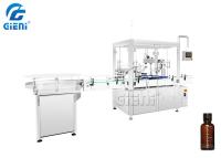 China Automatic 10ml Glass Bottle Hair Oil Filling Machine 4 Nozzles 220V for sale