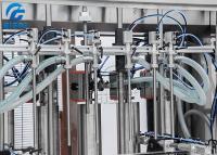China Linear Type 2.5KW 5L Oil Filling Machine 220V Servo Driven Liquid Filler for sale