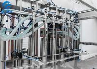 China Linear Type 2.5KW 5L Oil Filling Machine 220V Servo Driven Liquid Filler for sale