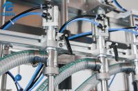 China Servo Household Product Filling Machine 200mL Bleach Filler PLC Control 220V for sale