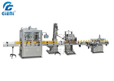 China Servo Driven Bottle Filling Machine 4KW 120 Bottles Per Min 1200kg with Diving Nozzles for sale