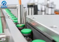 China Cylindrical Bottle Label Applicator 300pcs/min Automatic Labeling Machine 20-90mm Diameter for sale