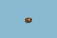 China Medical Knurled Nut 1 Flexible Endoscope Parts 8.9x7.5x5.6mm H59 Copper for Olympus Gastroscope for sale
