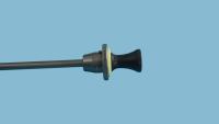 China OLYMPUS A22081A Rigid Endoscope Obturator Spare Parts for Urology Procedures - Medical Instrument Components for sale