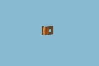 China Brass Baffle Limit Assembly Adjusting Screw Fixed Card Block 1.98x8.3x0.1mm for Endoscope for sale