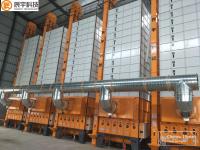 China 21 Ton Cross Flow Paddy Dryer Machine with 13.7 KW Motor Power and 0.5-1.2% Drying Rate for Grain Processing for sale