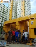 China Cross Flow Paddy Dryer 12 Tons per Batch Industrial Grain Drying Machine 380V 50Hz for sale