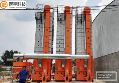 China Customized 12 Ton Batch Paddy Dryer Machine 7.87kw Rice Mill Dryer for Farms for sale