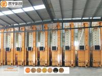 China 15T Batch Cross Flow Grain Dryer 380V/220V with 7.87kW Motor and 4314×2979×10090mm Dimensions for sale
