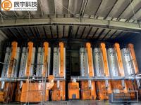 China Horizontal Mini Paddy Dryer Machine 12000kg Loading Capacity CE Approved for sale