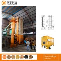 China 5HCY-15H Paddy Dryer Machine 15T Batch Capacity 2300-15000kg with 0.5-1.2% Drying Rate for sale