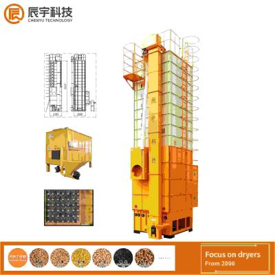 China 9kW 15-Ton Batch Mixed Flow Maize Dryer Machine | Industrial Grain Processing Equipment for sale