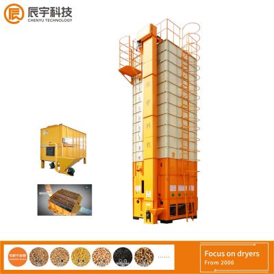 China 12 Ton Batch Capacity Cross Flow Paddy Dryer Machine - 7.87 kW Motor, 0.5-1.2% Drying Rate for sale