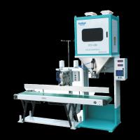 China DCS-50FE1 Grain Packing Machine 1.1KW 300 Bags Per Hour with Auto Lifting Conveyor 5-50kg Capacity for sale
