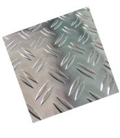 China ASTM 3003 5052 5083 6061 6063 6082 7075 Aluminum Embossed Plate, Pattern: Diamond  Orange Peel  Diamond Five-rib Pattern, Etc. for sale