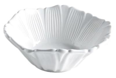 China Tulip shaped ceramic bowl Ceramic tableware for family hotels, made of high-quality ceramics, fashionable household items for sale