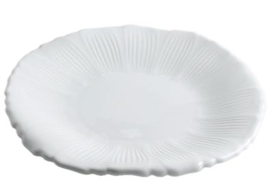 China Tulip shaped ceramic tray Ceramic tableware for family hotels, made of high-quality ceramics, fashionable household items for sale