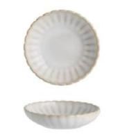 China Kiln Transformed Thanksgiving Plates Ceramic Chrysanthemum Patterned For Sauce for sale