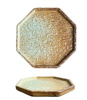 China Decorative Hexagonal 6 Inch Ceramic Plates Dish Bowl Customized for sale