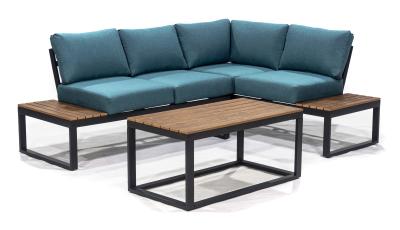 China Rattan Garden Outdoor Wicker Sectional Furniture Conversation Set for sale