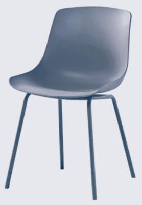 China Leisure Hard Eames Plastic Modern Chair Furniture For Kitchen Pink White Gray Blue for sale