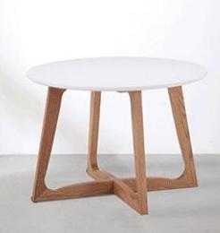 China White Round Side Table Furniture End Tables For Bedroom living room for sale