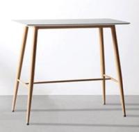 China Modern Compact Sleek Accent Side Table Furniture Slimline Custom for sale