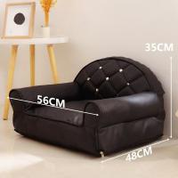 China Pet sofa bed Black supplies, comfortable and soft, for home use, increase pet interaction for sale