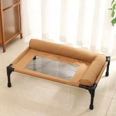 China Pet sofa yellow color supplies, comfortable and soft, for home use, increase pet interaction for sale