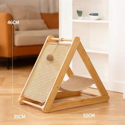 China Cat toy sisal and wooden board For Small Dogs  and Cats Simple and practical for sale