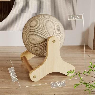 China Cat toy sisal  wooden board For Small Dogs  and Cats Simple and practical for sale