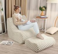 China Customized gentle slope lamb velvet compression sofa combination for sale