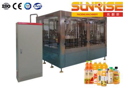 China Glass Bottles Energy Drink Filling Machine , 7000 BPH Juice Bottling Machine for sale