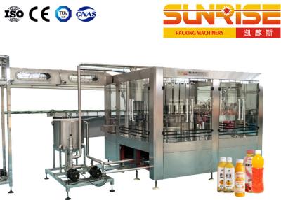 China 1500ml Hot Fill Bottling Machine Washing Capping For Fruit Juice for sale