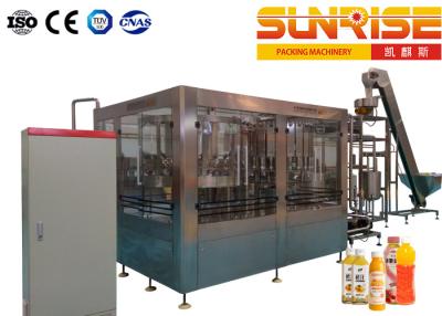 China SUNRISE 9900 Bph Hot Fill PET Bottling Lines Square / Round for sale