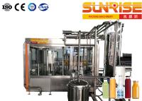 China 6000 BPH Glass Bottle Filling Line , 18 Heads Carbonated Drink Filling Line for sale