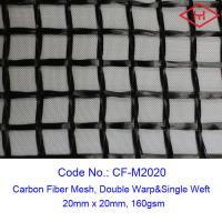 China 20mm x 20mm Carbon Fiber Mesh Fabric for Concrete Structure Reinforcement - High Tensile Strength Construction Material for sale